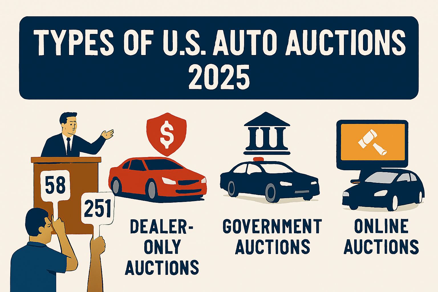 The Ultimate 2025 Guide to Buying Cars at U.S. Auto Auctions
